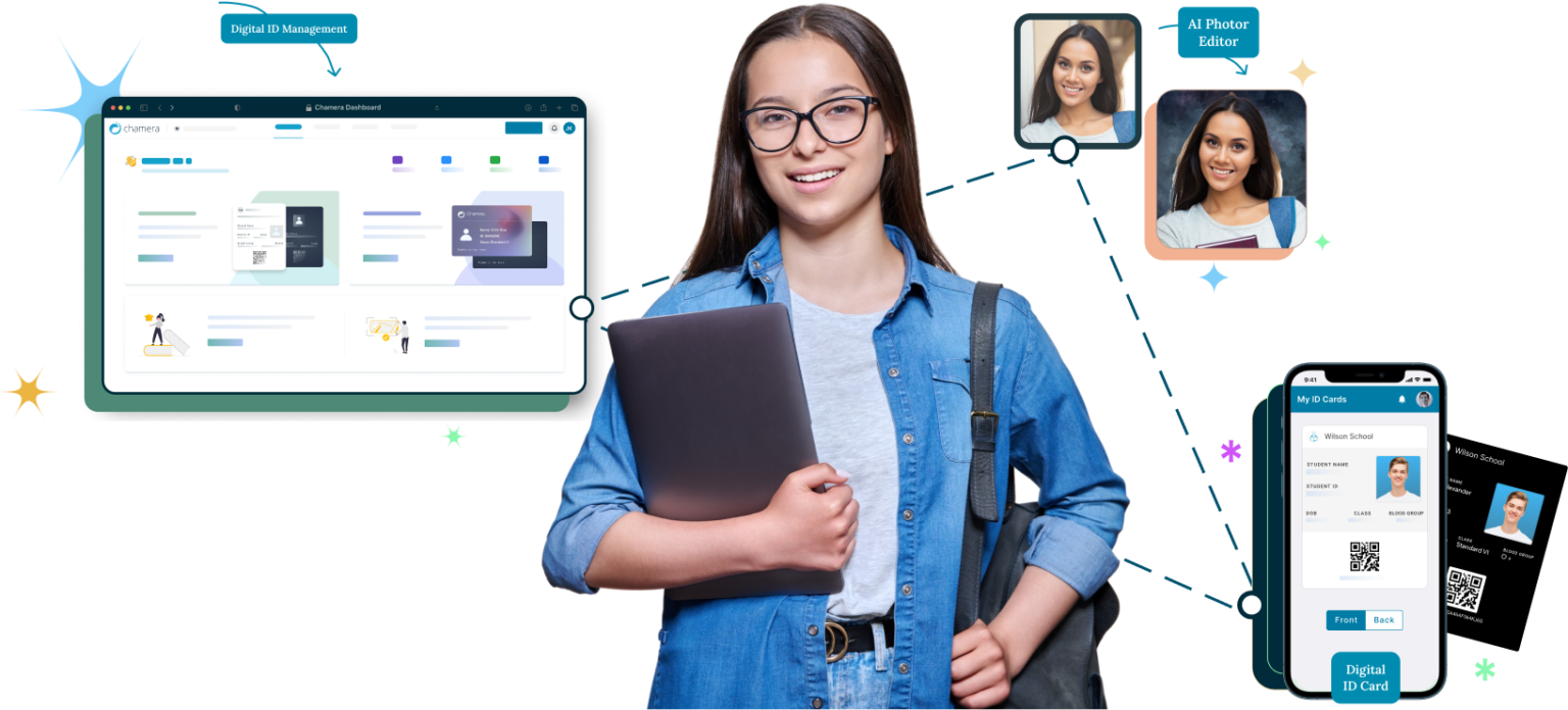 Free Digital Student ID Cards for Schools | Chamera